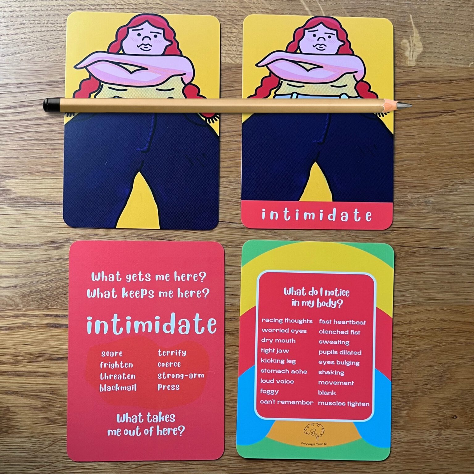 Emotional Discussion & Conversation Therapy Card Deck For Teenagers ...