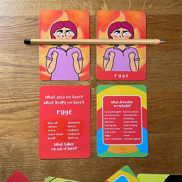 Emotional Discussion & Conversation Therapy Card Deck For Teenagers ...