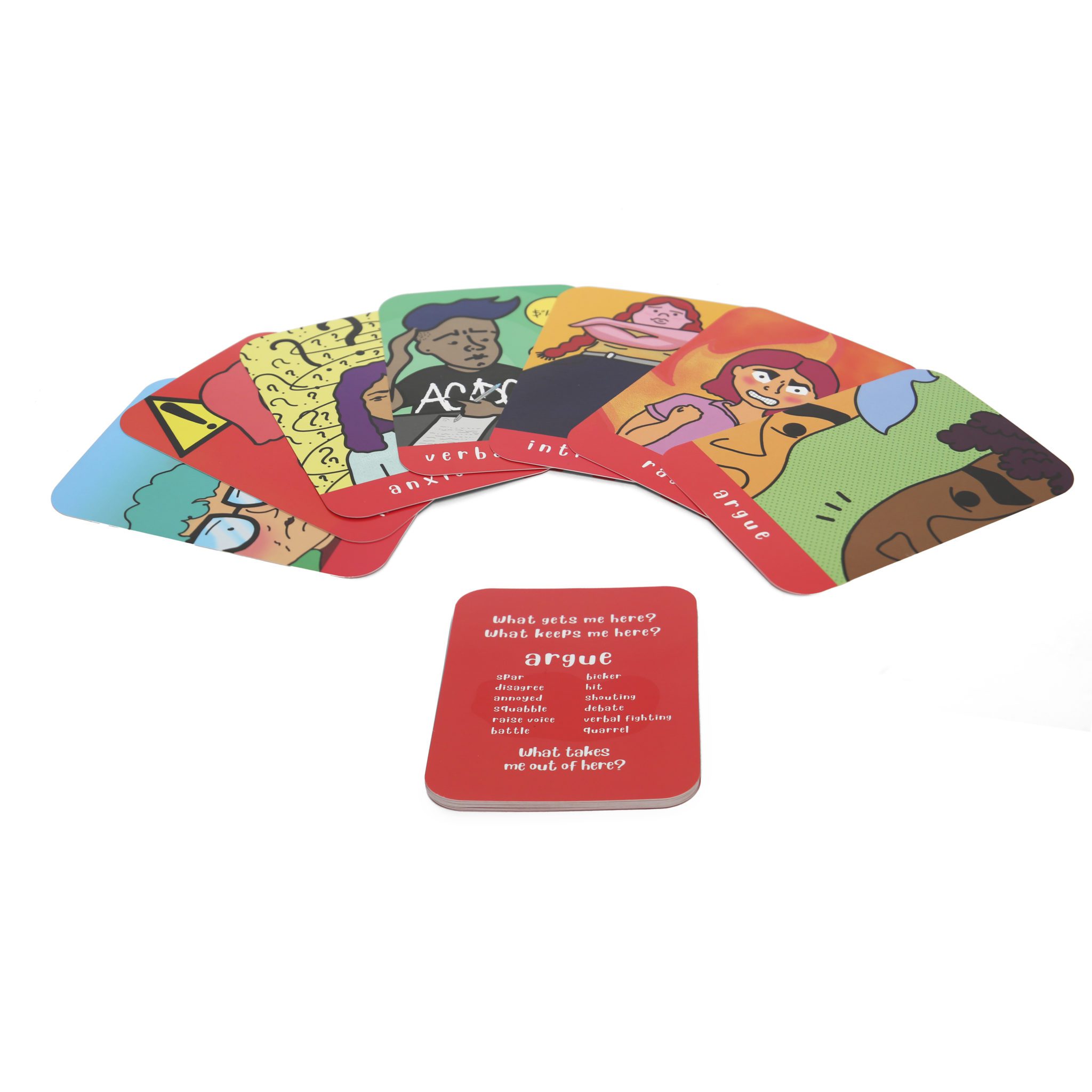 Emotional Discussion & Conversation Therapy Card Deck For Teenagers ...
