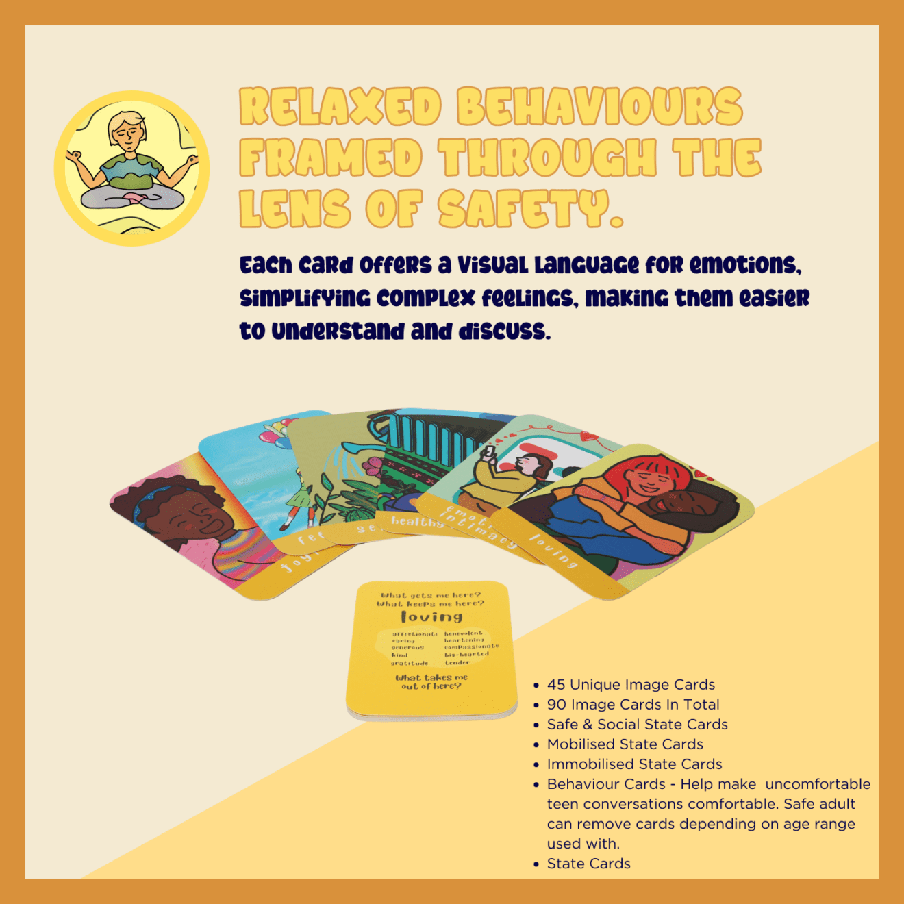 Emotional Discussion & Conversation Therapy Card Deck For Teenagers ...