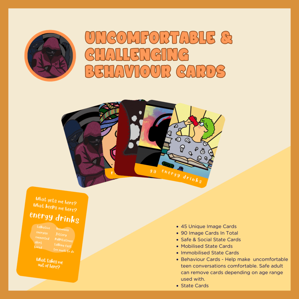 Emotional Discussion & Conversation Therapy Card Deck For Teenagers ...